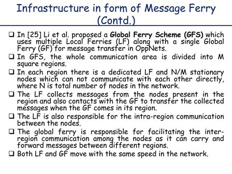 Ppt Chapter 5 Routing Protocols In Infrastructure Based Opportunistic Networks Powerpoint
