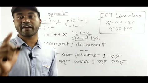 Increment And Decrement Operator I I Prefix And Postfix C Programming Youtube