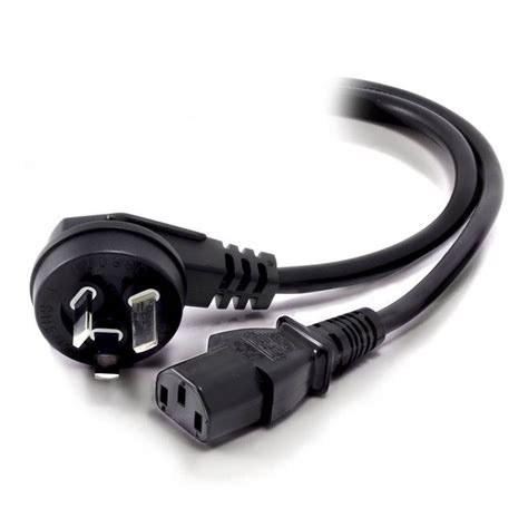 Alogic M Right Angle Aus Mains Plug To IECC M F MF PRTC Mwave