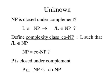 PPT Complexity Class NP PowerPoint Presentation Free Download ID