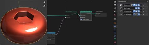 geometry nodes bevel modifier and shading issues modeling blender