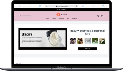 Github Sammintahe Shop An E Commerce Project Mainly For Skincare