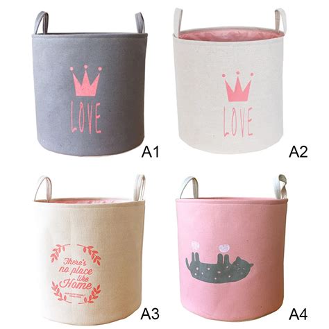 Хлопчатобумажная пенька ткань складная корзина грязные салфетки корзина для хранения игрушек