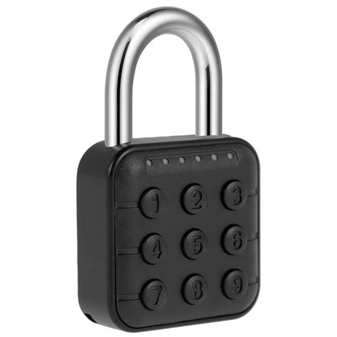 Keyless Combination Locker Lock 6 Digit Codes Padlock For Outdoor Easy