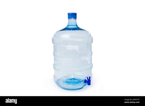 Vietnam March 29 2024 Big Empty Plastic Water Bottles Isolated On