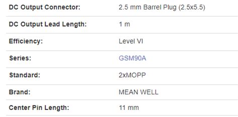 Connector What Is The Gender Of The Plug On The DC Cord Of This Power Supply Electrical