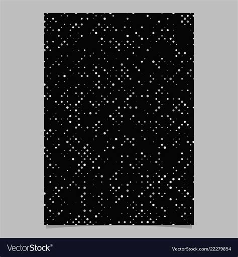 Abstract Dot Pattern Brochure Template Royalty Free Vector