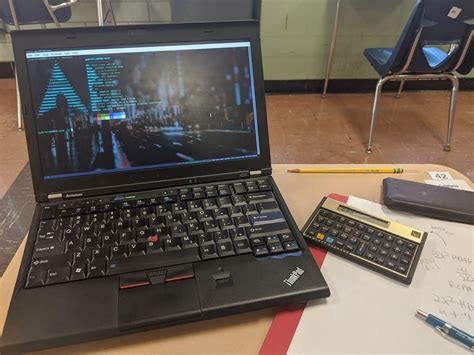 Chilling In My Crusty High School With My Coreboot X230 Pretending To