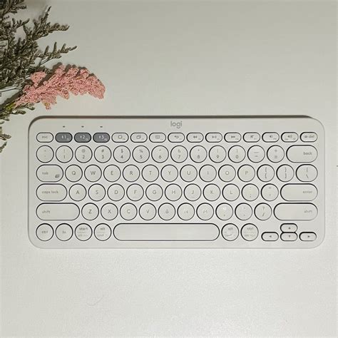 Logitech K380 Multi Device Minimalist Bluetooth Keyboard Computers