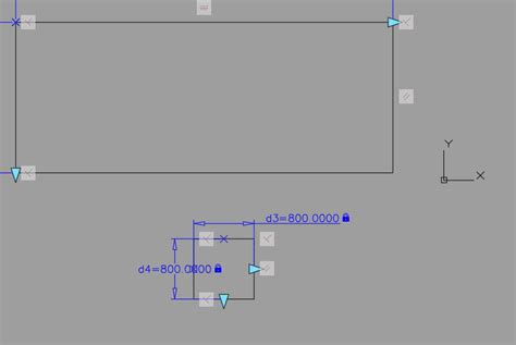 Solved Constrain 2 Rectangles To Have The Same Center Autodesk Community