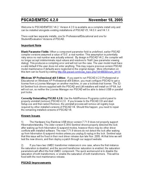 Pscad Pdf Matrix Mathematics Scope Computer Science