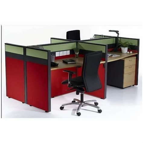 Aluminum Tile Based Workstation For Office Seating Capacity 10 At