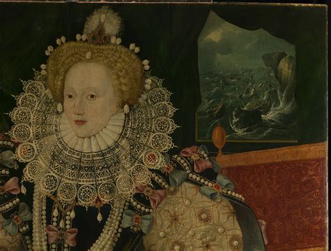 Elizabeth I 1533 1603 The Armada Portrait Royal Museums Greenwich