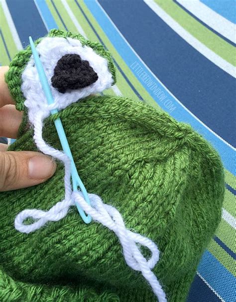 Funny Frog Hat Knitting Pattern Little Red Window