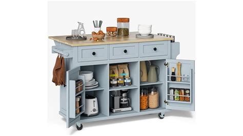 15 Best Small Kitchen Island Carts For Apartments That Maximize Space