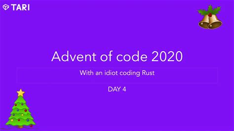 advent of code in rust day4 live coding session youtube
