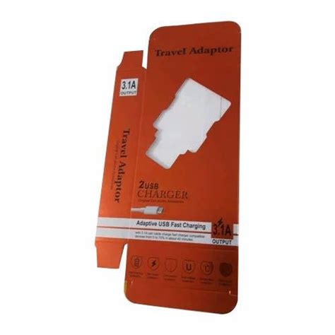 Printed Mobile Charger Packaging Box At Rs 20 Electronics Packing Boxes In Noida ID 20128645173