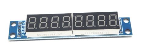 Max7219 Dual 4 Digit Seven Segment Display Module Hub360