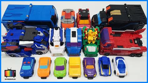 헬로카봇 뱅 장난감 변형 합체 모음 Hellocarbot Toys Combination Youtube