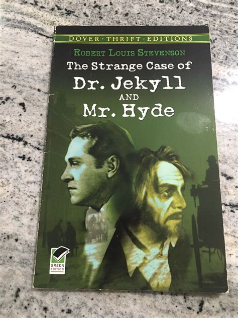 the strange case of dr jekyll and mr hyde dover thrift editions