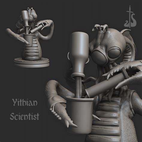 🧑‍🔬 Yithian´s Scientist・ 3d File For 3d Printing・cults
