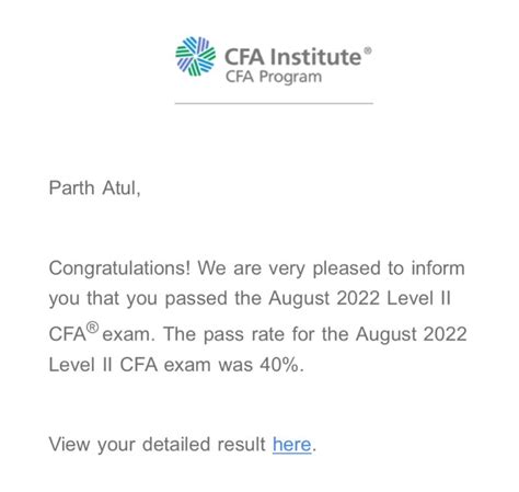 Ca Parth Gohel On Linkedin Grateful Cfa Cfaresult Cfalevel2 Cfaexam 32 Comments