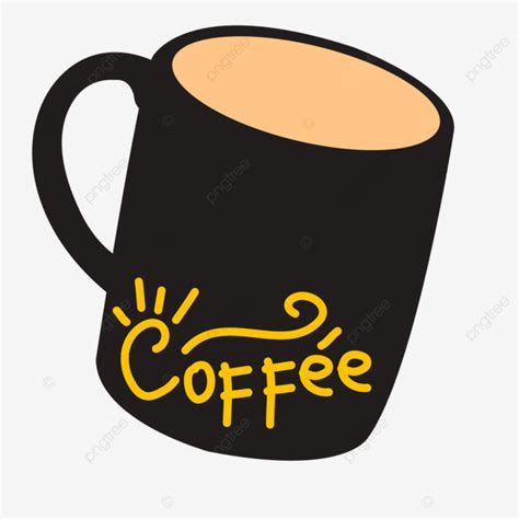 검은 머그잔 커피 그림 얼굴 검은 머그잔 커피 한 잔 Png 일러스트 및 이미지 에 대한 무료 다운로드 Pngtree