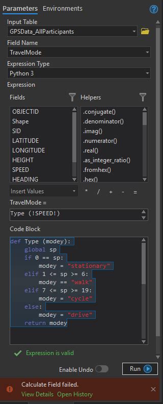 Solved Python Expression Failing To Execute Esri Community