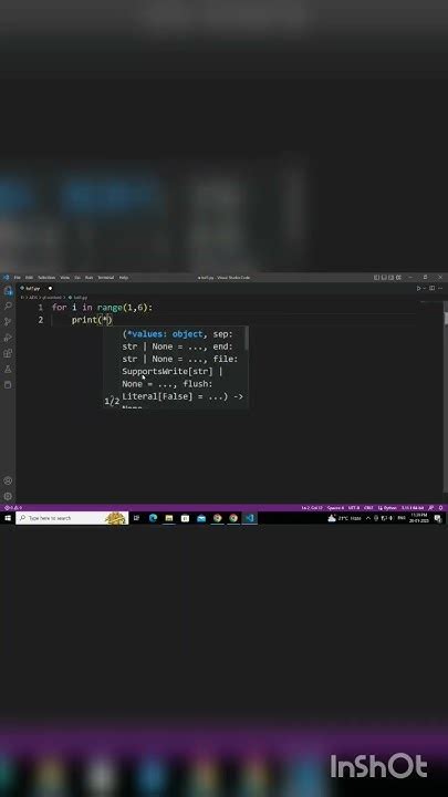 Printing Pyramid Pattern Using For Loop In Pythonpythonprogramming Python Forloop