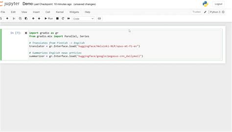Using Mixing Hugging Face Models With Gradio