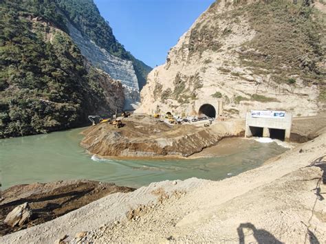 Successful Diversion Ceremony Of Tanahu Hydropower Project Nepal