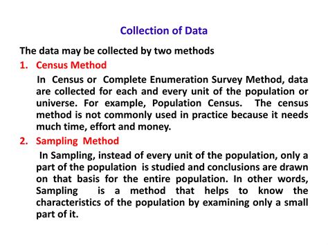 Biostatistics Collection Of Data And Sampling Techniques Smg Pptx
