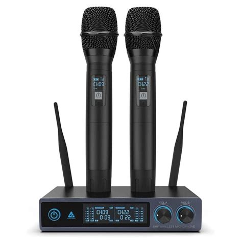 Audio Array Am W14 Uhf Dual Handheld Wireless Microphone Bajaao