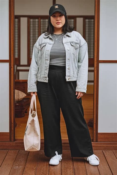 21 Plus Size Korean Autumn Outfits Curvy Women Love