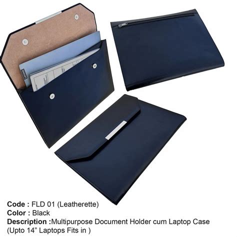 Multipurpose Document Holder Cum Laptop Case at Rs 560 piece डकयमट कस in Ahmedabad ID