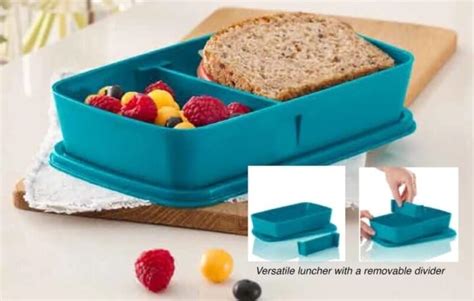 Tupperware Lunch Lite 820ml 21 5x13cmx4 5cm Lunch Box