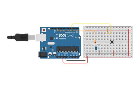 circuit design arduino physical input pulldown tinkercad