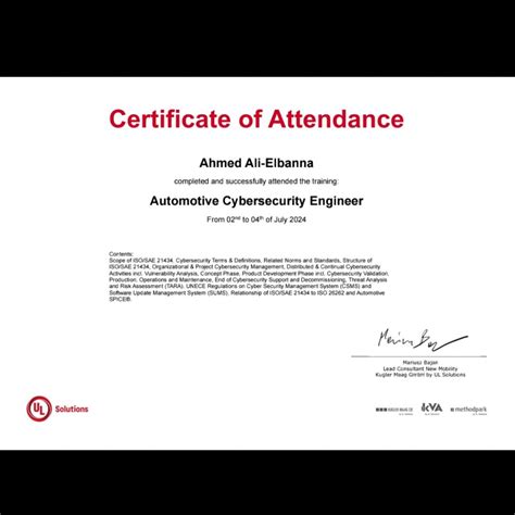 Ahmed Ali Elbanna On Linkedin Automotive Cybersecurity Iso21434 16 Comments