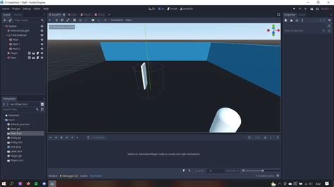 When Importing Scene With Animationplayer The Default Rotation Is The