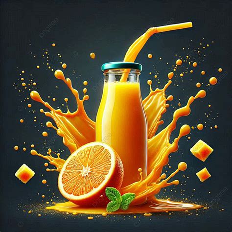 과일 밝아진 오렌지 주스 3d 현실 오렌지 스플래시 튀는 액체 무료 배경 일러스트 및 사진 무료 다운로드 Pngtree