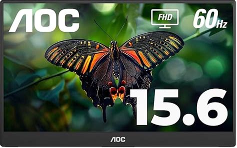 Amazon Com AOC T Portable Monitor Inch FHD X IPS Panel USB Type C X Mini