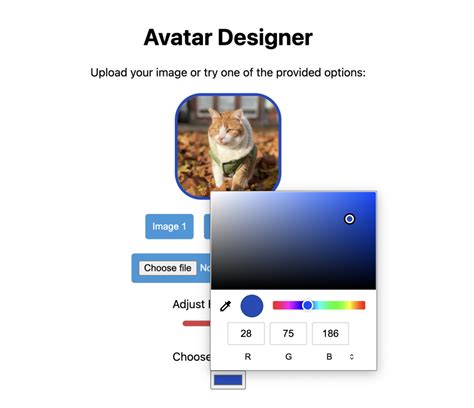 Avatar Designer Learn Javascript Projects