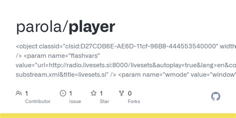 Github Parolaplayer