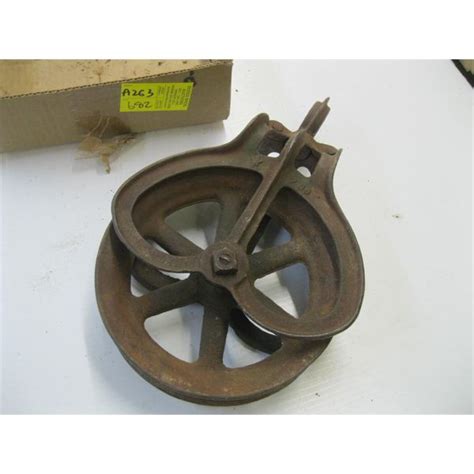Antique Metal Pulley