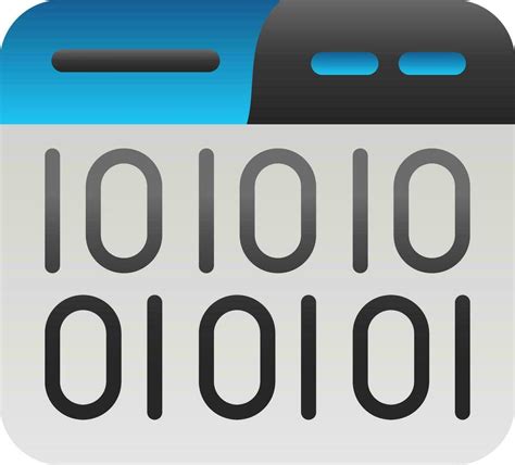 Binary Code Vector Icon Design 26026474 Vector Art At Vecteezy