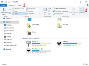 How To Open Folder Options In Windows 10 TechCult