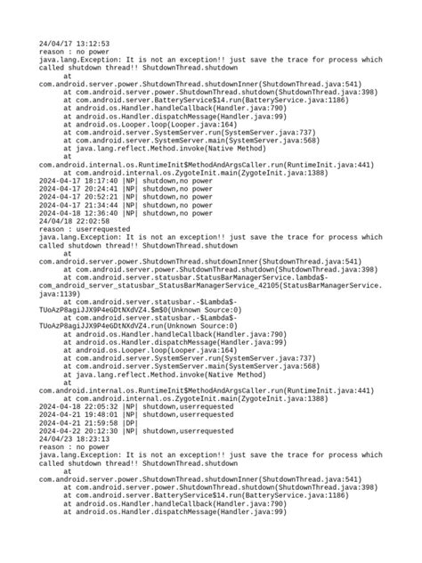 Poweroffresetreasonbackup Download Free Pdf Java Programming Language Object