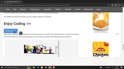 Content Similarity Checker Using Html Css And Javascript With Source