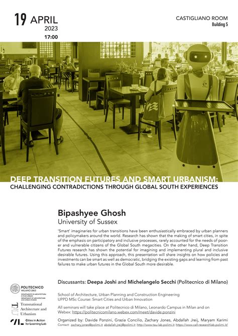 Critical Urban Digitalization 2023 Seminar Series Tau Transnational