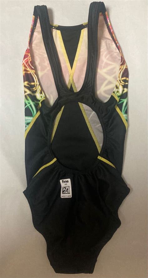 美品 Asics アシックス 競泳水着 ティーライナー Tliner ハイドロsp Al052f ホールドカット ハイレグ ハイカット 140